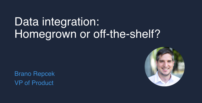 Data integration: Homegrown or off-the-shelf?
